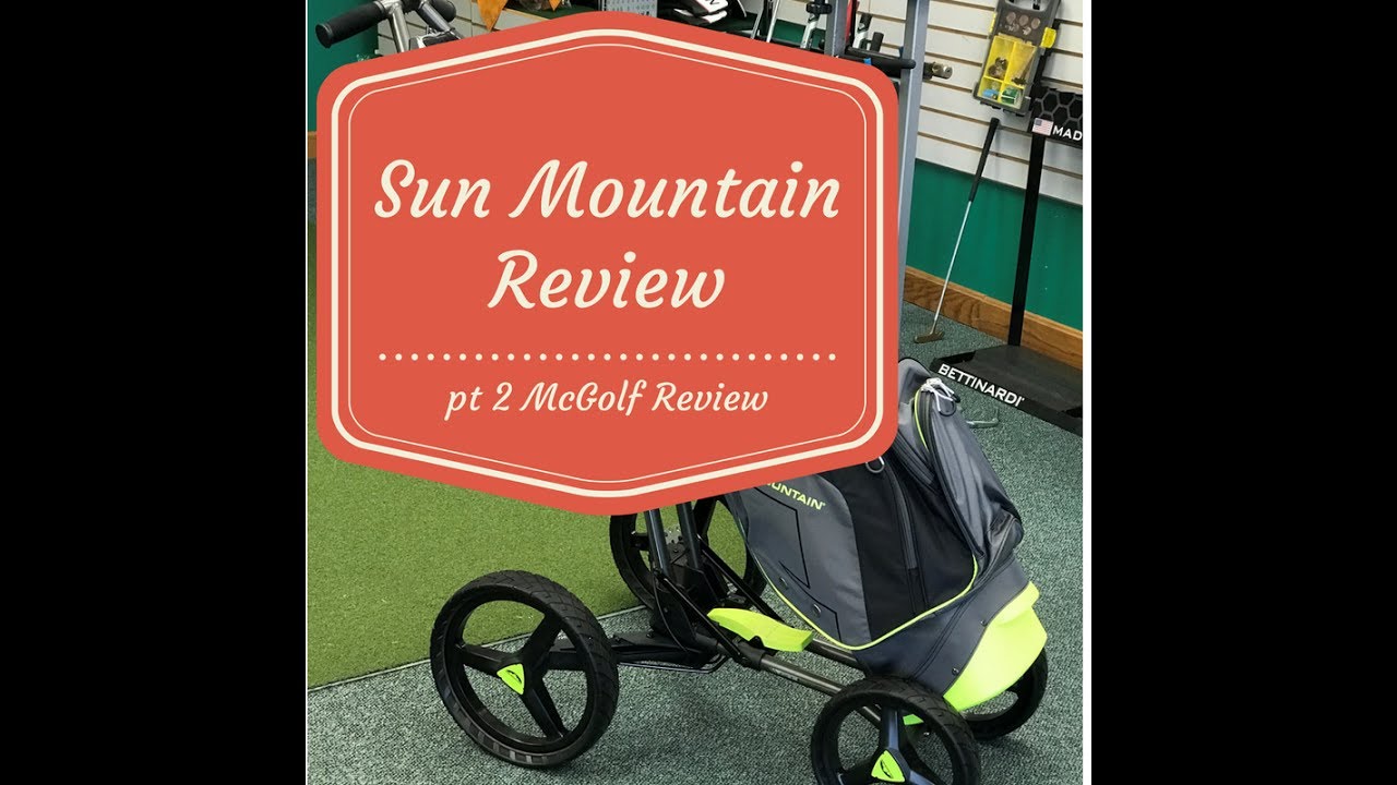 2017 Sun Mountain Cart and travel Bag review - YouTube