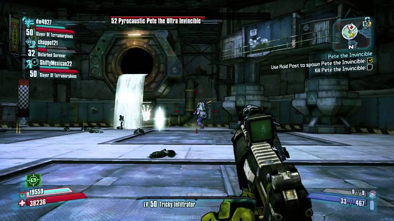 BORDERLANDS 2 | How to Defeat Pyro Pete the Ultra Invincible - YouTube