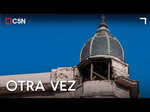 Se DERRUMBÓ una CÚPULA en el centro porteño
