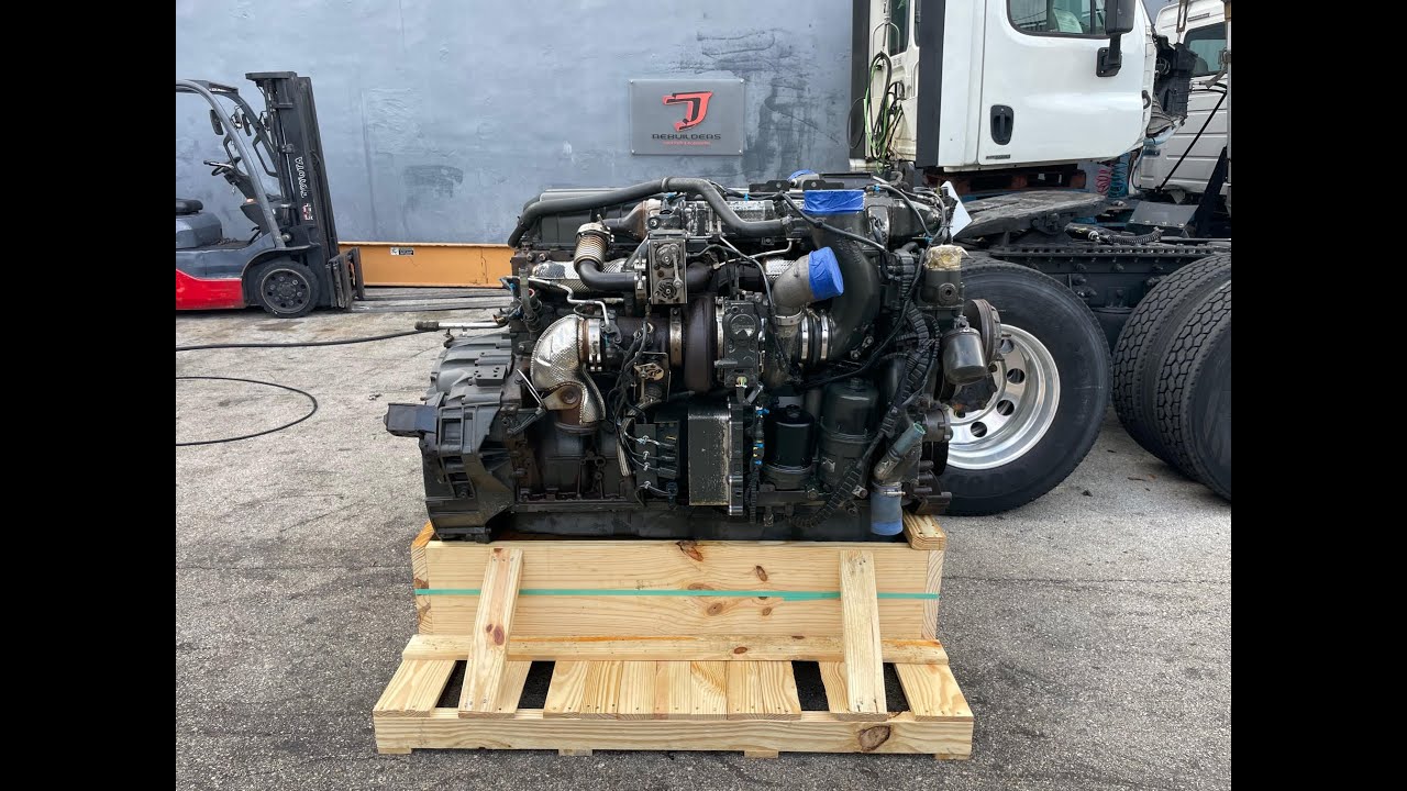 2014 Paccar MX13 Diesel Engine for sale EPA 13 Test run @jjrebuilders ...