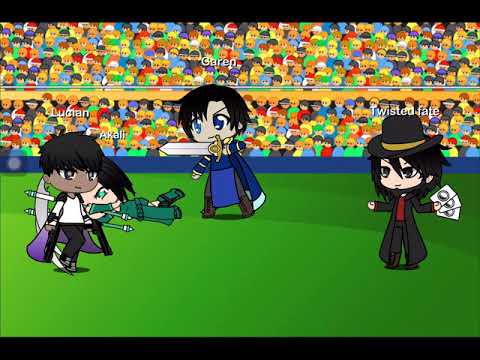 League of legends + me | gacha life - YouTube