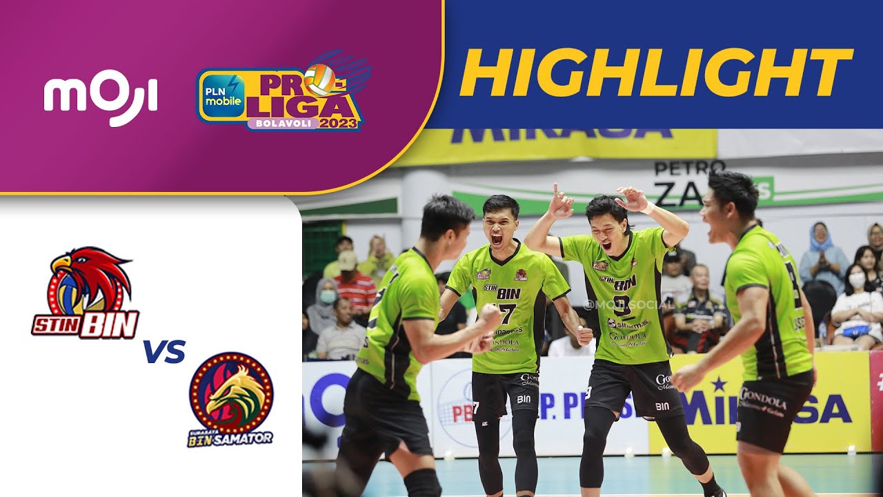 Jakarta STIN BIN VS Surabaya BIN Samator (3-0) | Highlight FINAL FOUR ...