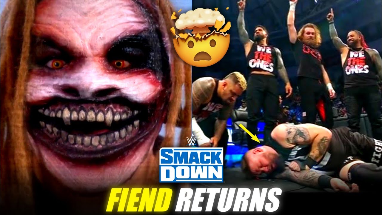 'AA GAYA FIEND 😵' Fiend SHOCKING RETURN On SmackDown | Bloodline ...