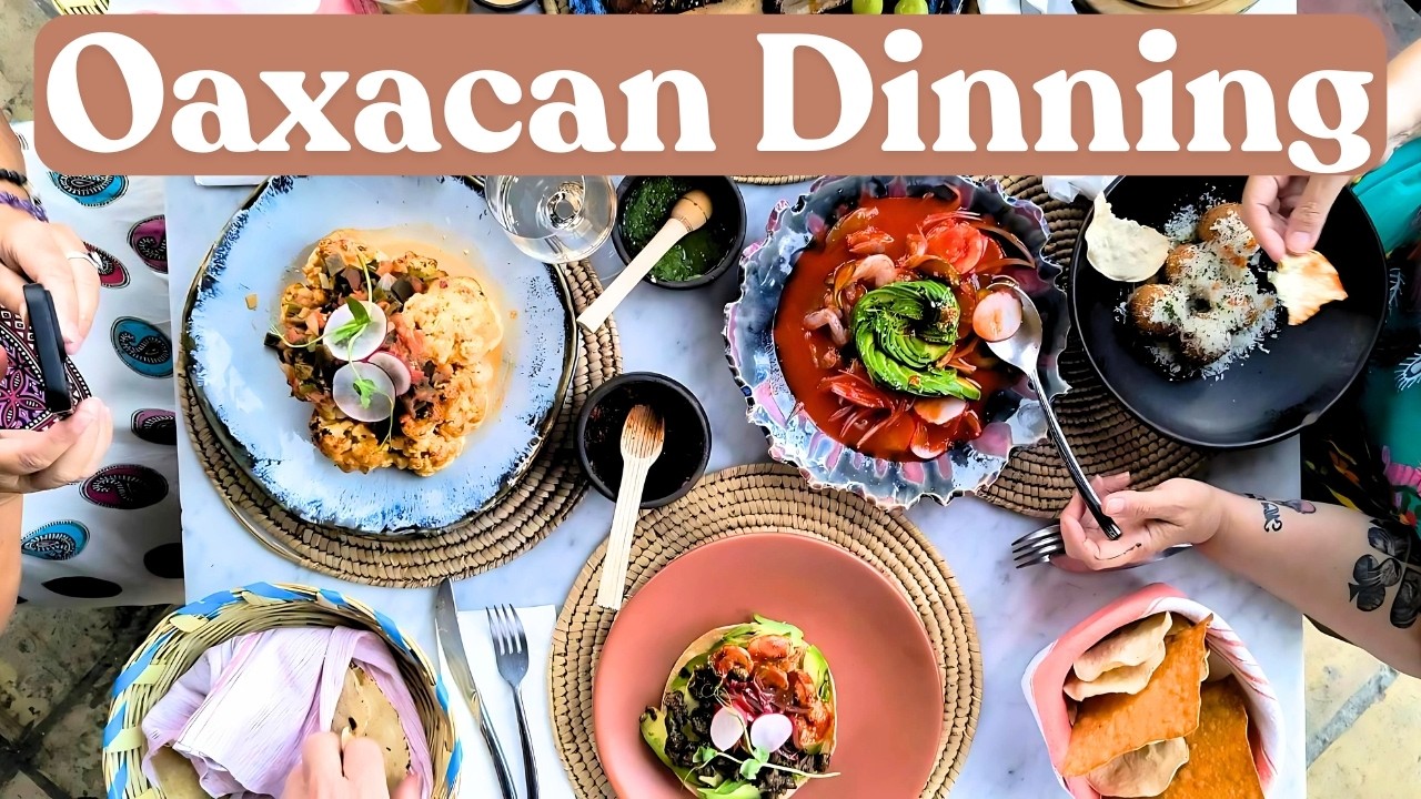 Dining Out In Oaxaca City #mexico #foodie #2025 - YouTube