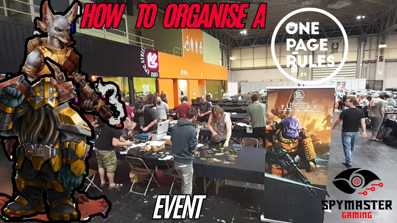 How to Organise a OnePageRules Event! - YouTube