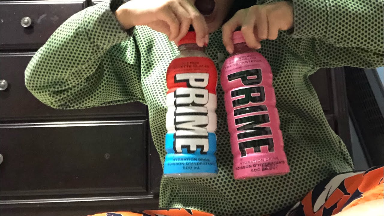 Trying prime ( Ice pop And strawberry watermelon ) - YouTube