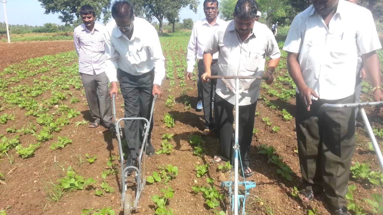 Cycle Weeder 2| ZAHRS Engineering Babbur Farm - YouTube
