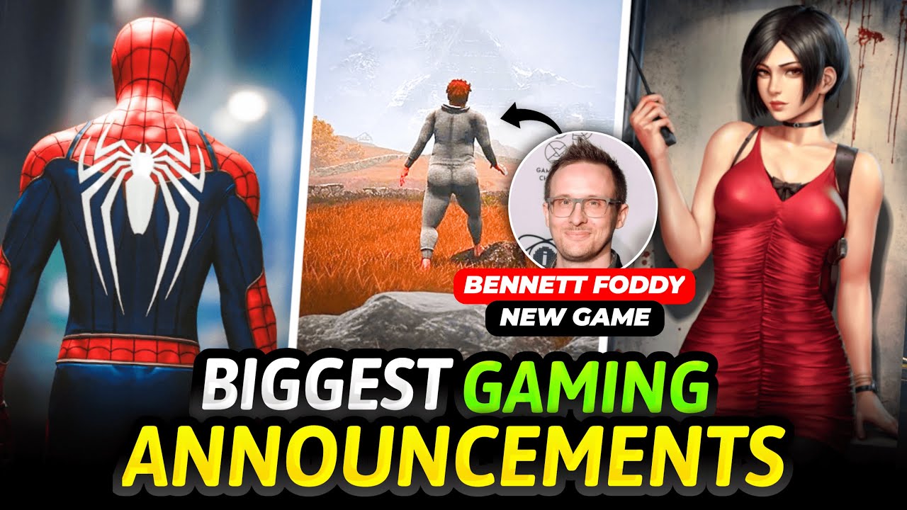 10 Biggest Gaming Announcements | Bennet Foddy’s New Game, Spiderman 2 ...