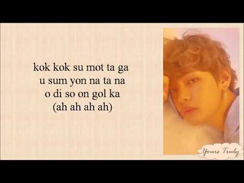 BTS DIMPLE easy lyrics