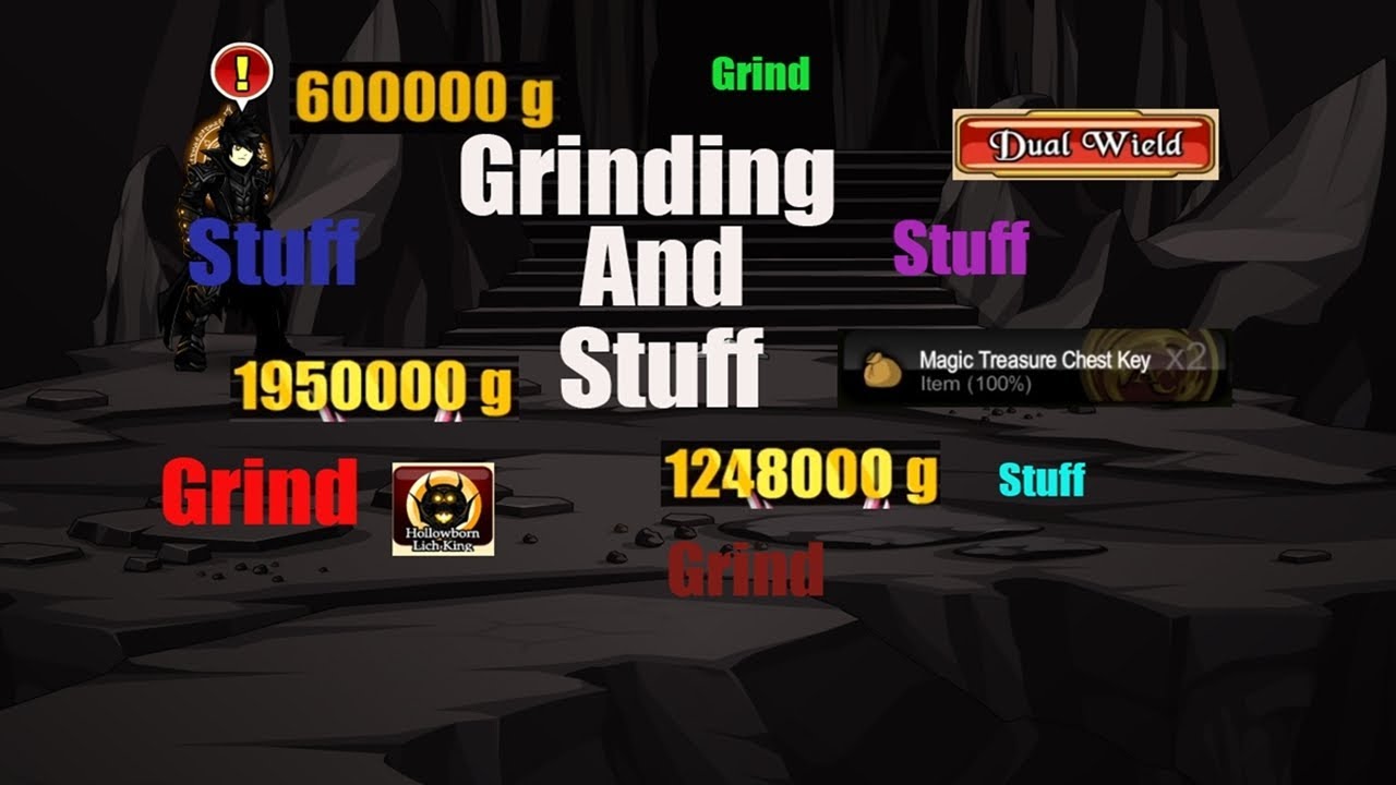 AQW - Grinding Stuff #2 - Dual EA, Hollowborn Lich King and more - YouTube