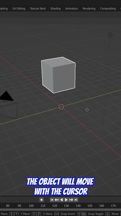 Every KEYBOARD SHORTCUTS to transform objects in Blender - YouTube