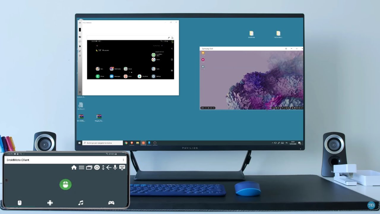 Android Audio to PC via USB using DEX for PC - YouTube
