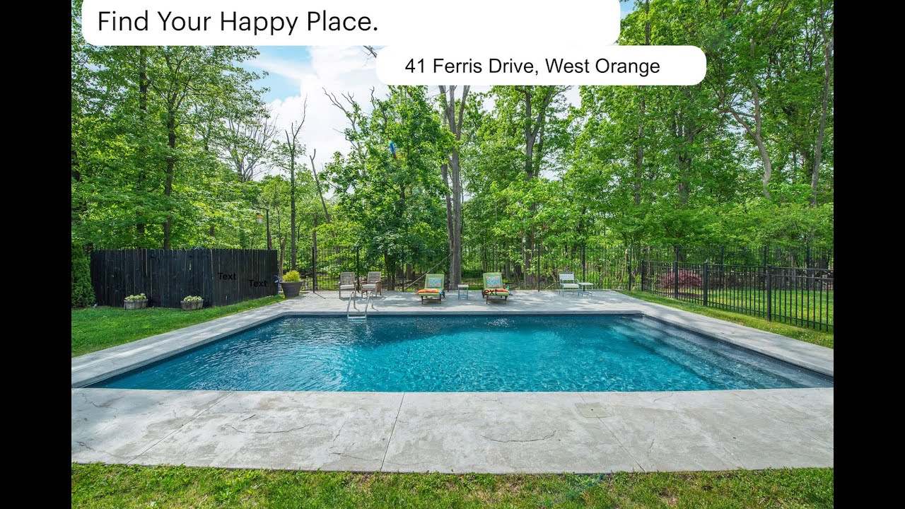 Spacious West Orange Home on Private, Park-Like Setting with In-Ground ...