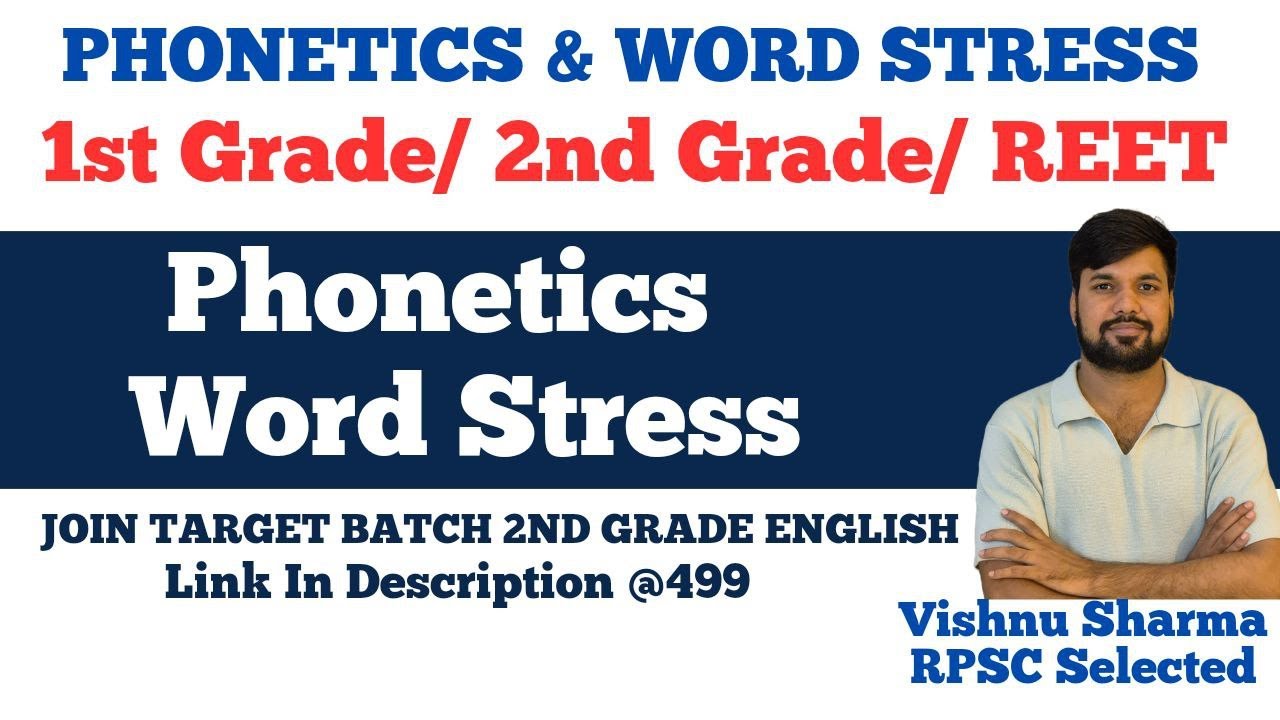 Phonetics | Phonetic Transcription | Word Stress | Phonetic sounds and ...