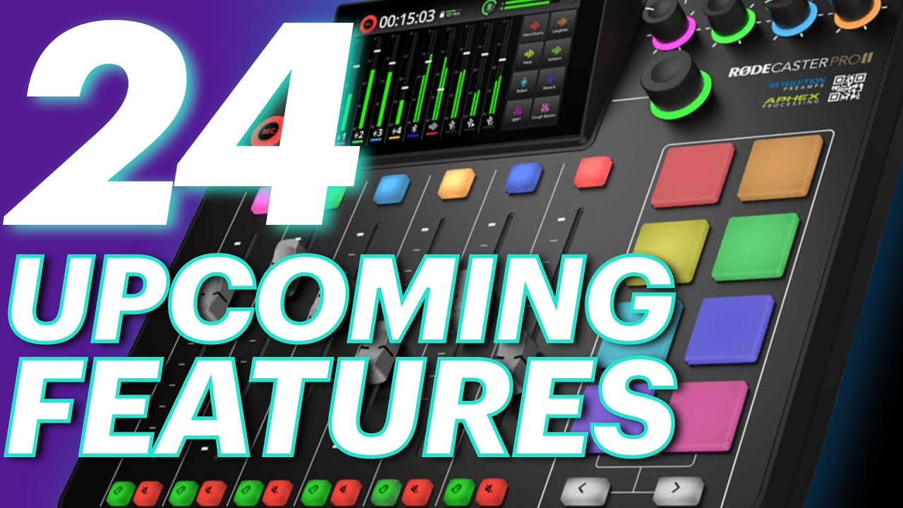 RØDECaster Pro II: NEW features in the works! - YouTube