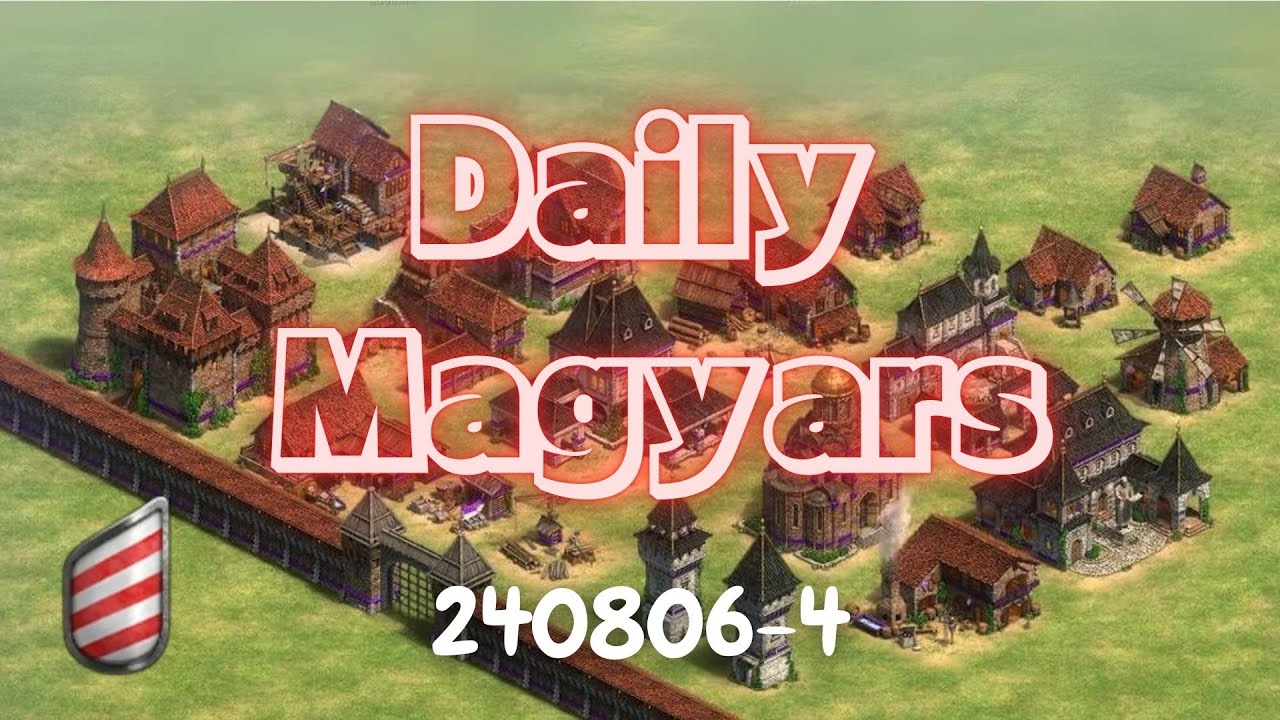 AOE2 Daily Magyars 240806-4 (SSS66618) - YouTube