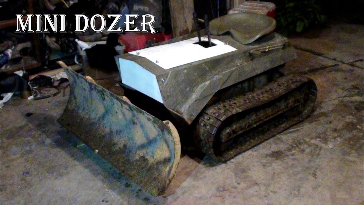 Ethan's Mini Dozer - YouTube