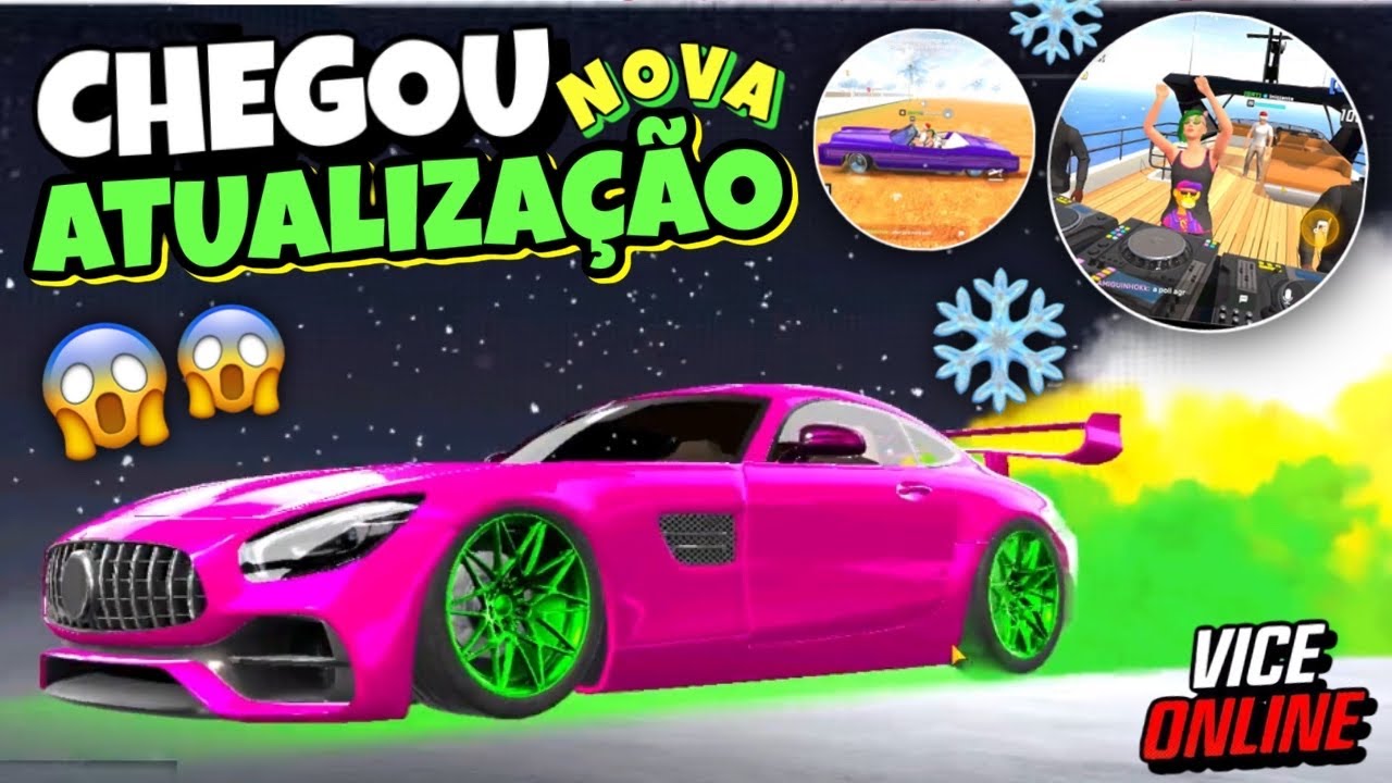 CHEGOU A NOVA ATUALIZAÇÃO DO VICE ONLINE 🙏😱 - YouTube