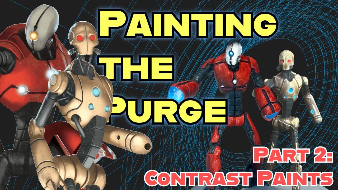 Painting the Purge part 2: Contrast Paints - YouTube