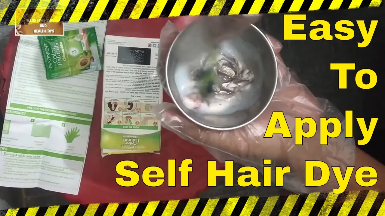 how to colour own hairs || how to put hair colour at home || hair dye ...