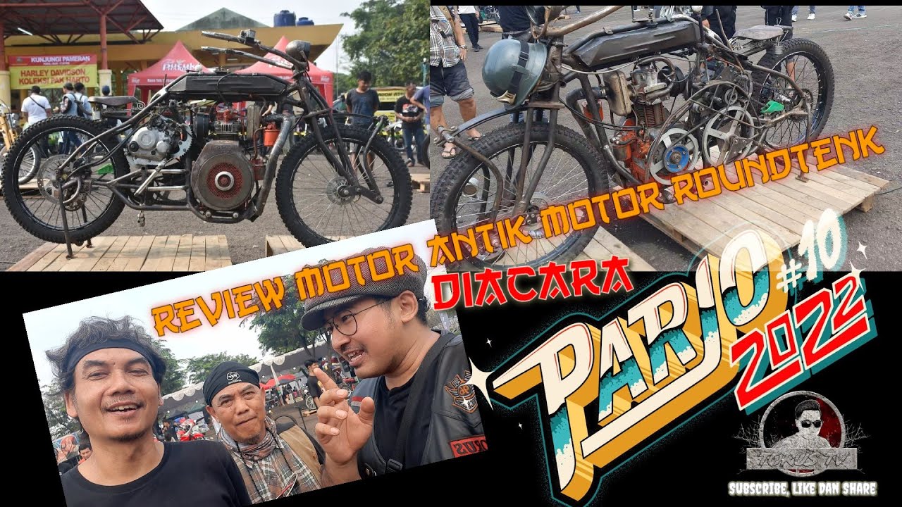 Review Motor Antik, Motor Roundtenk Peserta Kontes Diacara Parjo 2022 ...