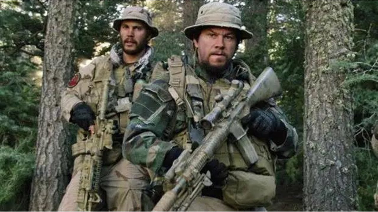 Lone Survivor (film 2013) - Mark Wahlberg (Forest Battle) scene - YouTube