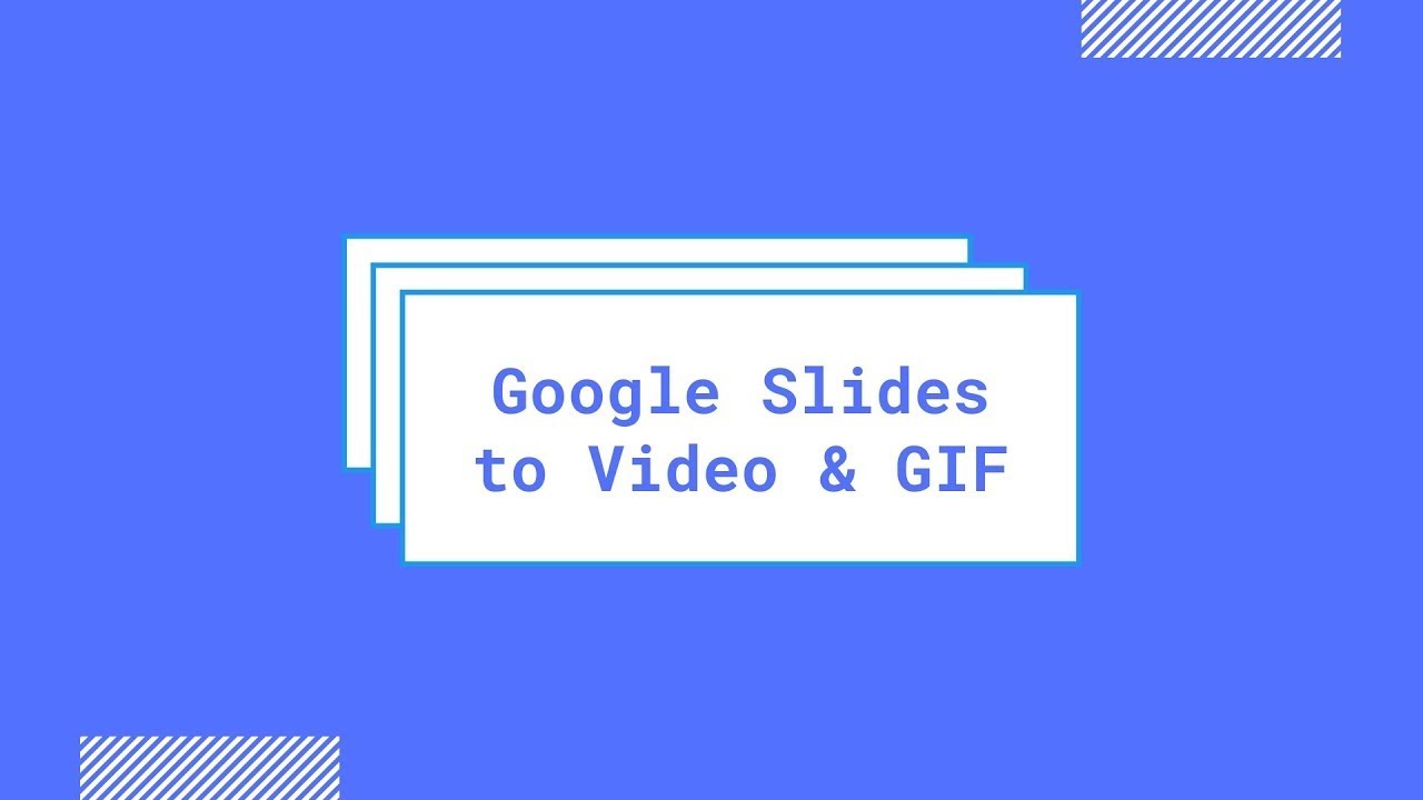 Convert Google Slides To Video YouTube Convert Google Slides To Video YouTube