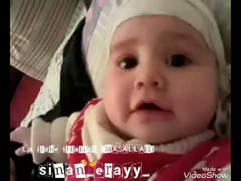 La ilahe illallah diyen bebek MAŞALLAH 😍😍