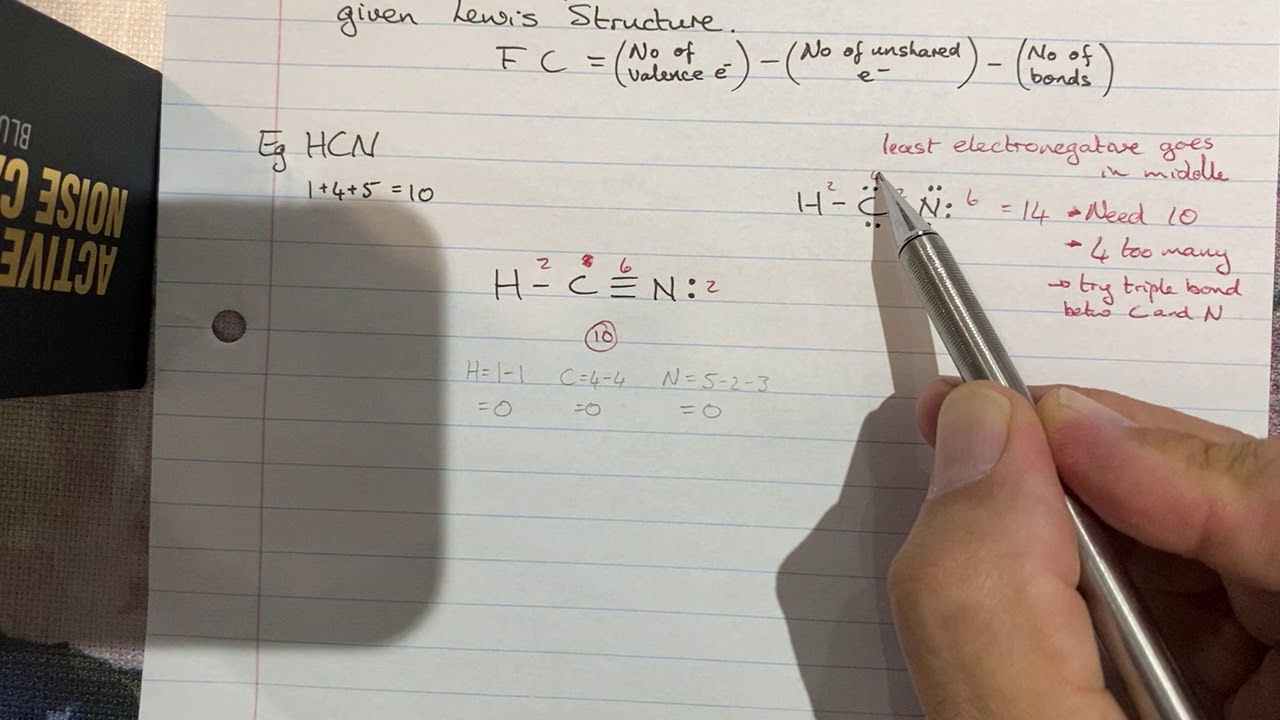 Lewis Structures, Resonance and Formal Charge Video 4 - YouTube