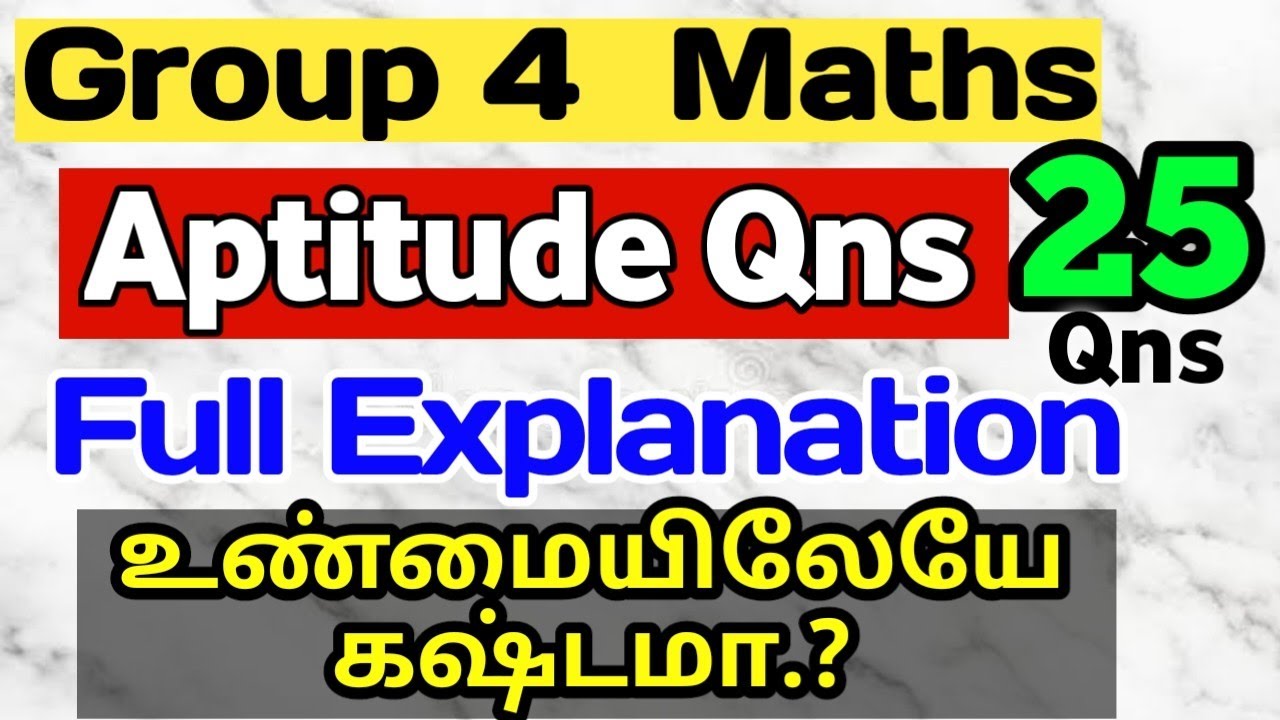 Group 4 Maths Detailed Explanation l..! - YouTube
