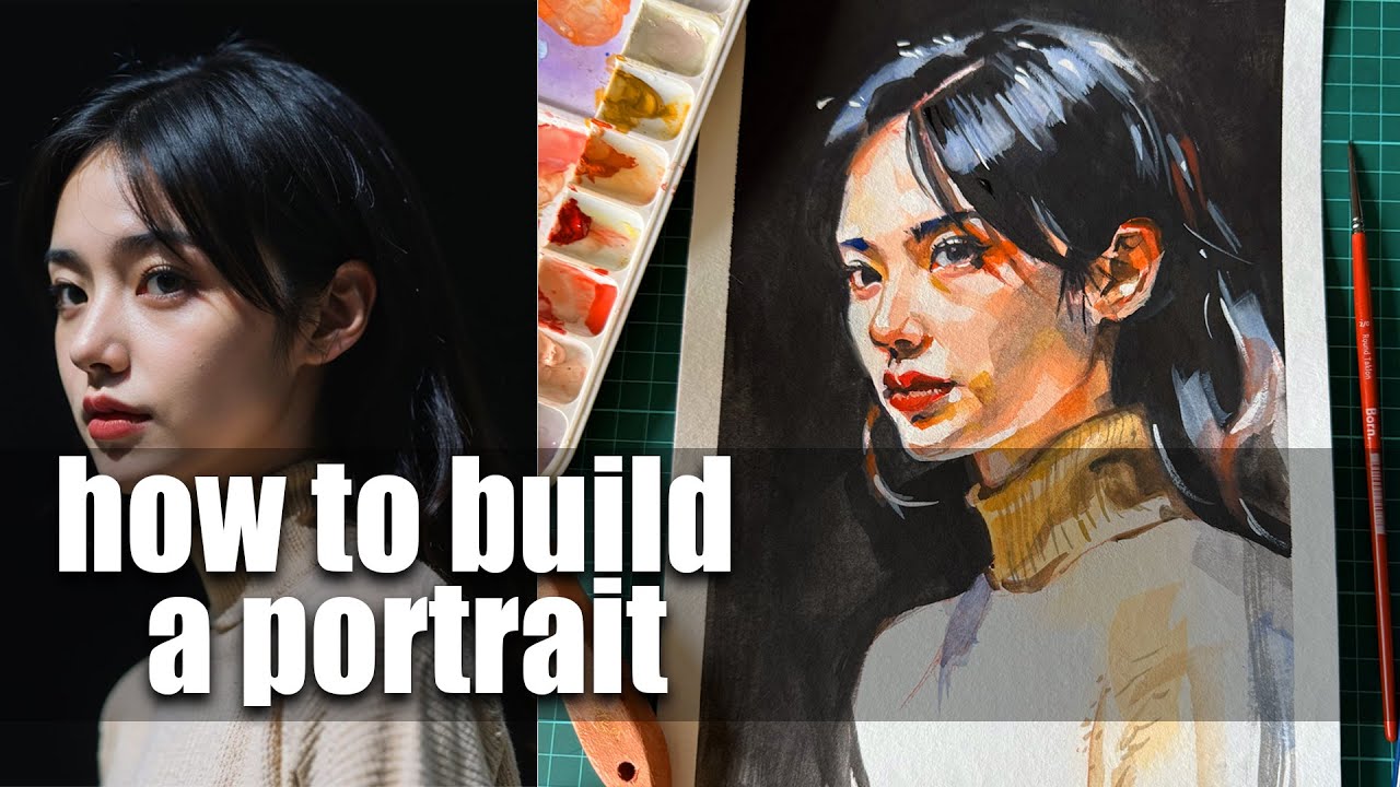 How To Build A Portrait: a narrated tutorial! - YouTube