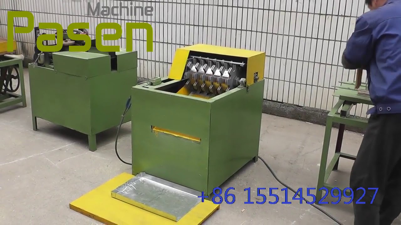 Bamboo wood toothpick making forming machine toothpick processing line ...