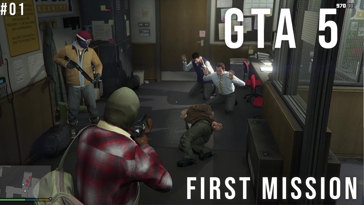 GTA-5 First mission #01 - YouTube