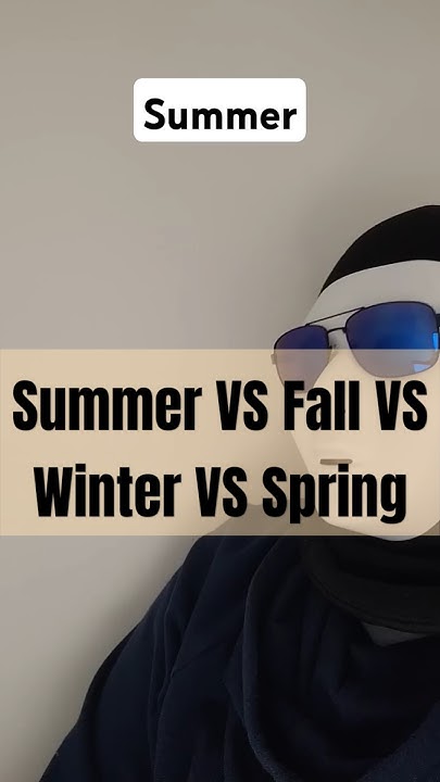 Summer VS Fall VS Winter VS Spring #funny #comedy #skit #shorts # ...