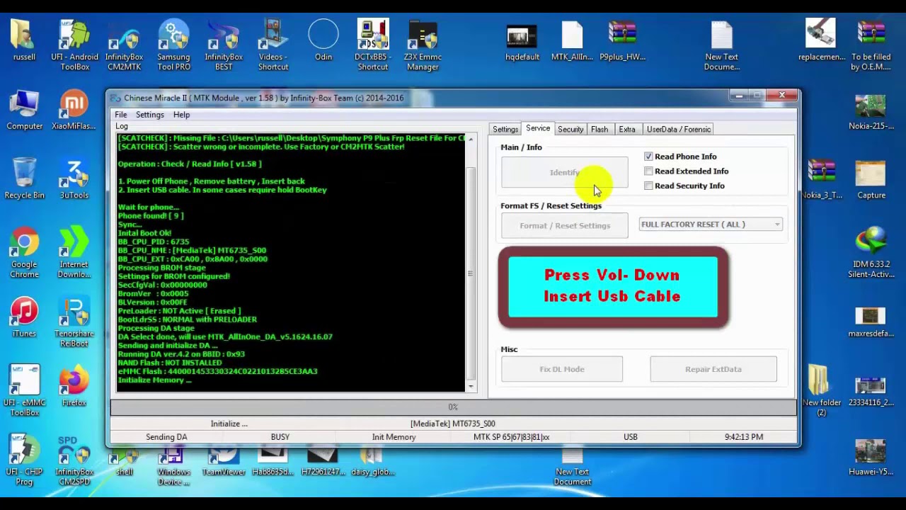 Symphony P9 Plus Frp Reset By Cm2 - YouTube