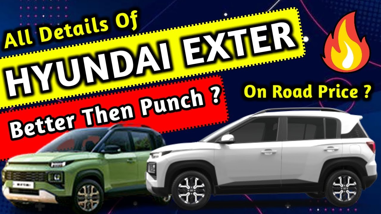 Hyundai Exter All Details | On Road Price ? | WanderDrive - YouTube