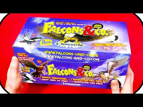 FALCONS and CO Figures Ƹ̴Ӂ̴Ʒ FULL BOX DeAgostini BLIND BAG UNBOXING