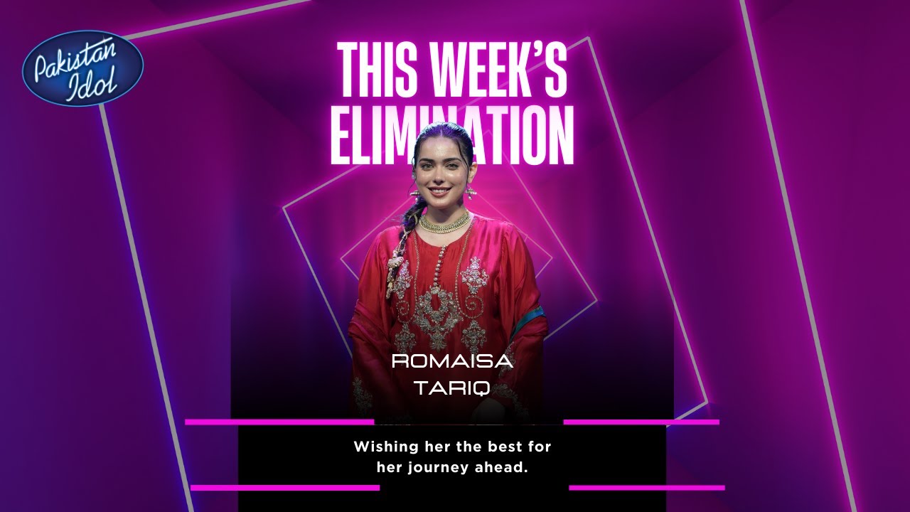 Romaisa Tariq’s Journey Comes to an End | Pakistan Idol Gala Round ...