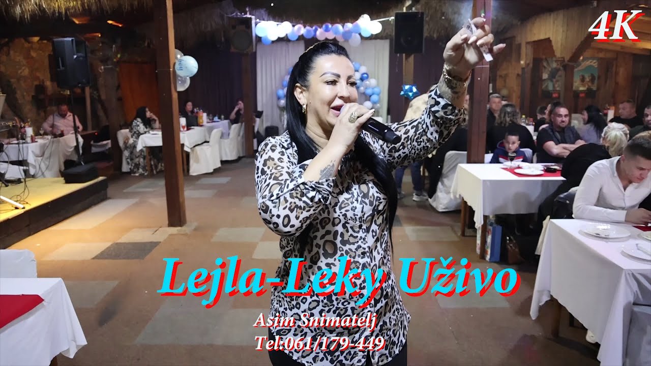 Video 4K Lejla-Leky sa Svojim Bendom Napravila lom na Zabavi Asim ...