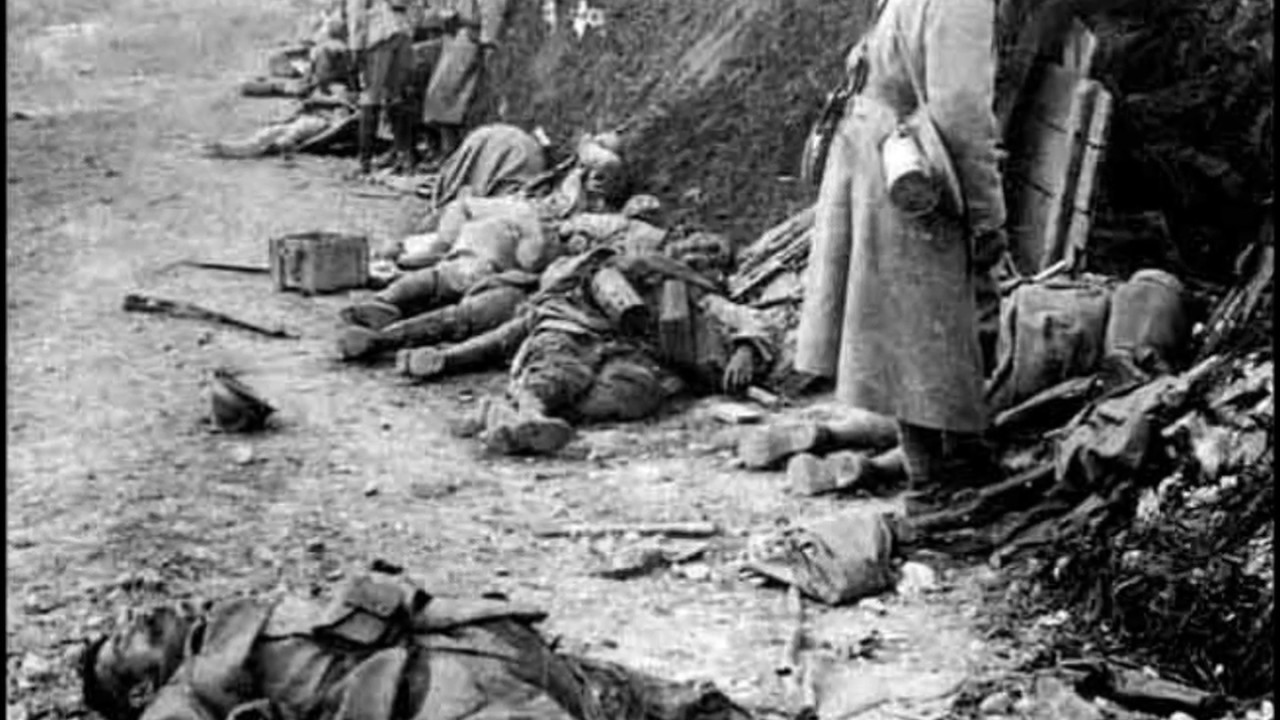 The Great War In Flanders Fields'Merry Christmas' - YouTube