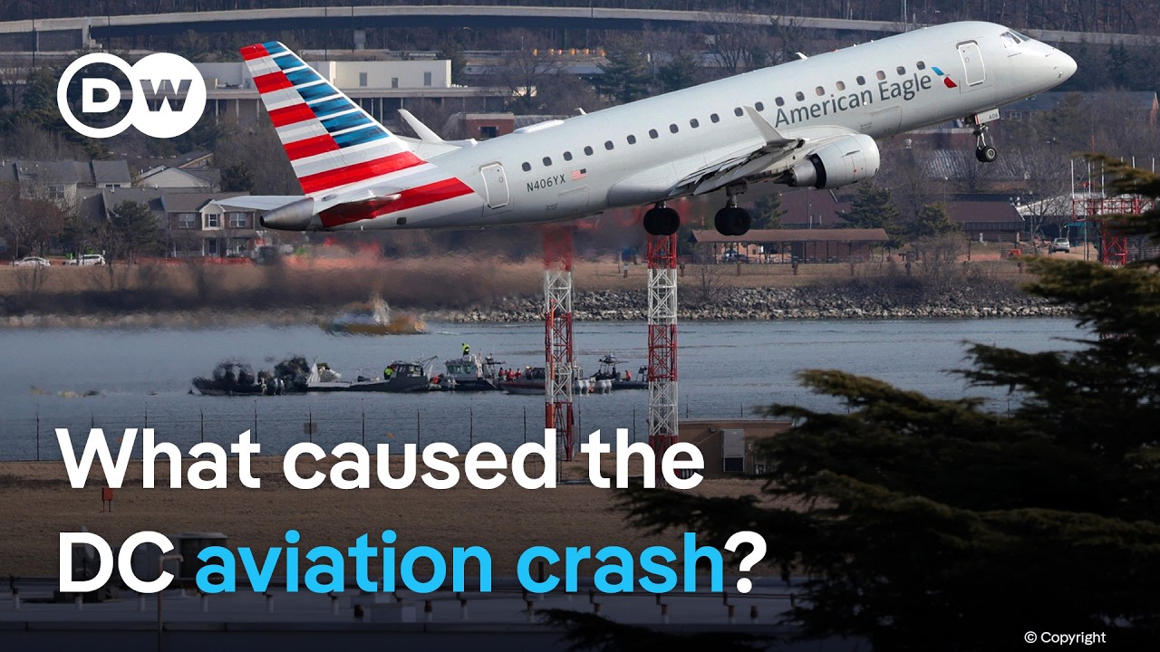 Investigations into how the mid-air collision happened are underway ...