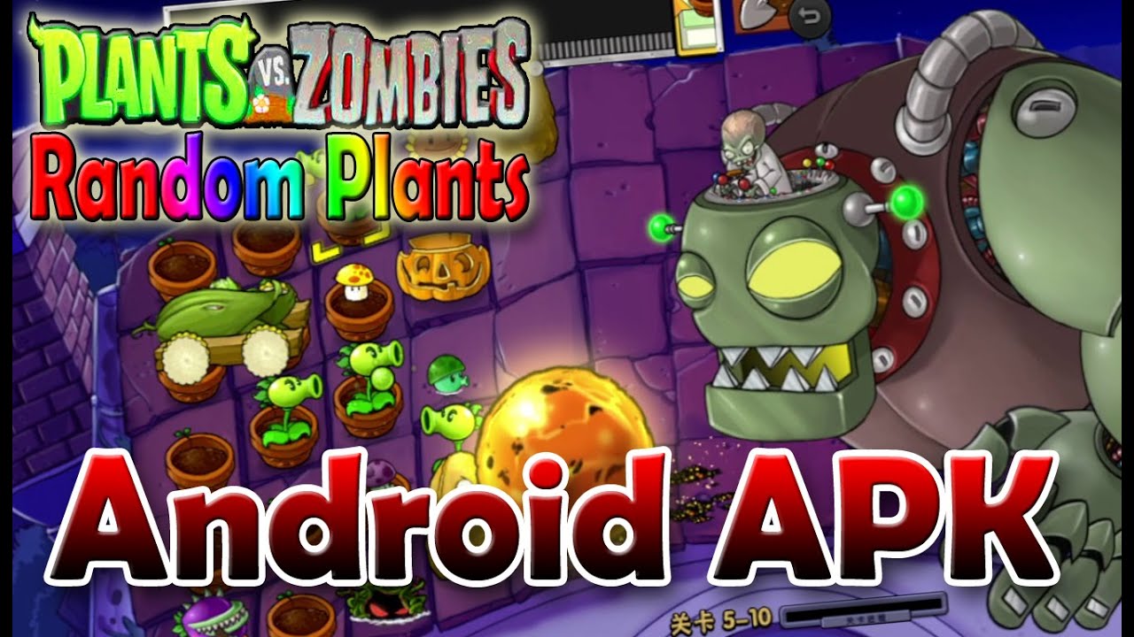 PvZ Random Plants Android APK - YouTube