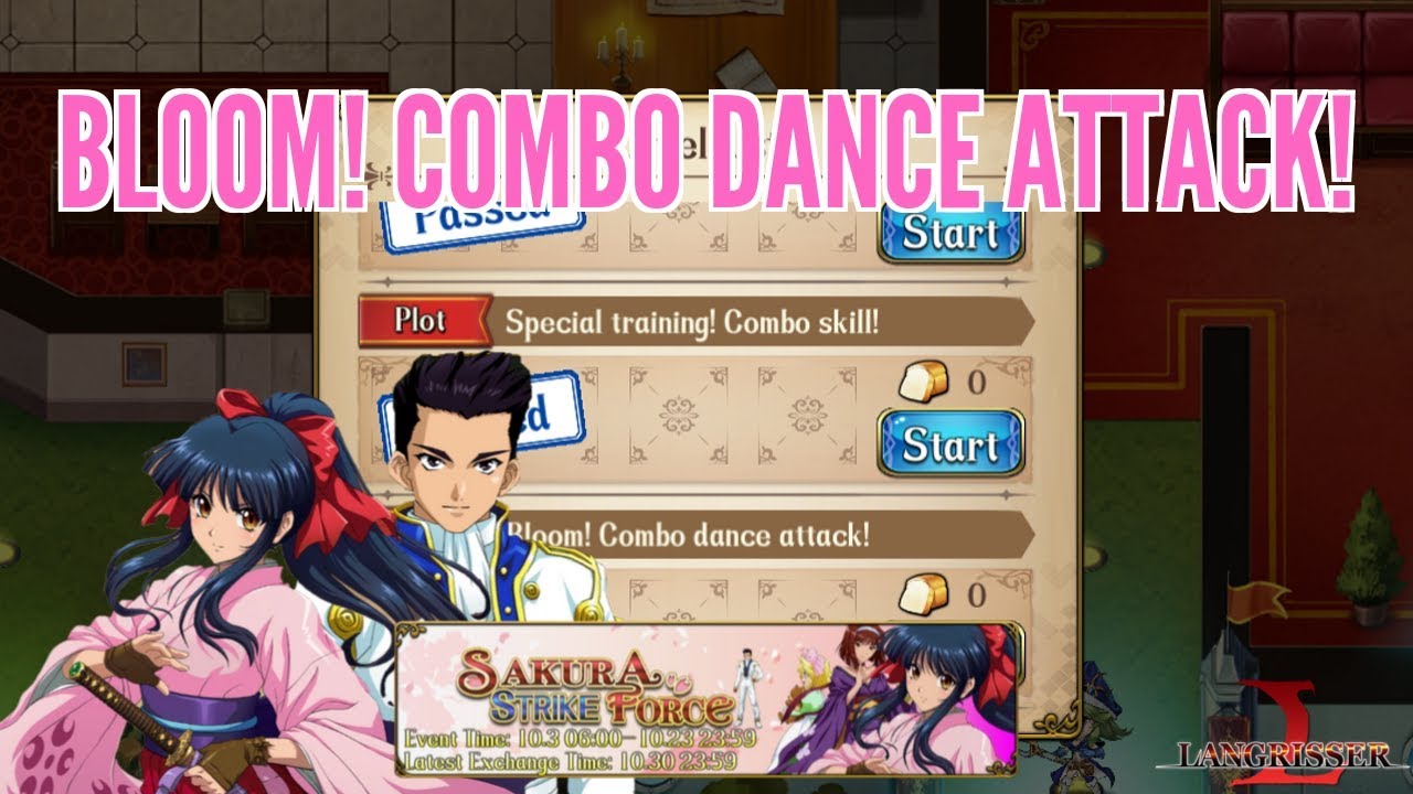 Langrisser M - Sakura Strike Force - Plot Challenge - Bloom! Combo ...