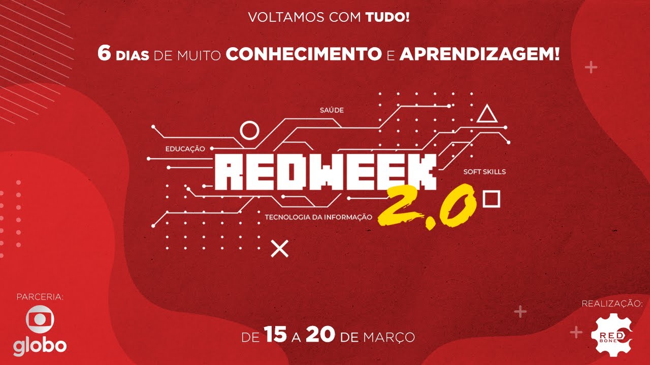 Redweek 2.0 - Tecnologia e aplicação na saúde e educação - YouTube