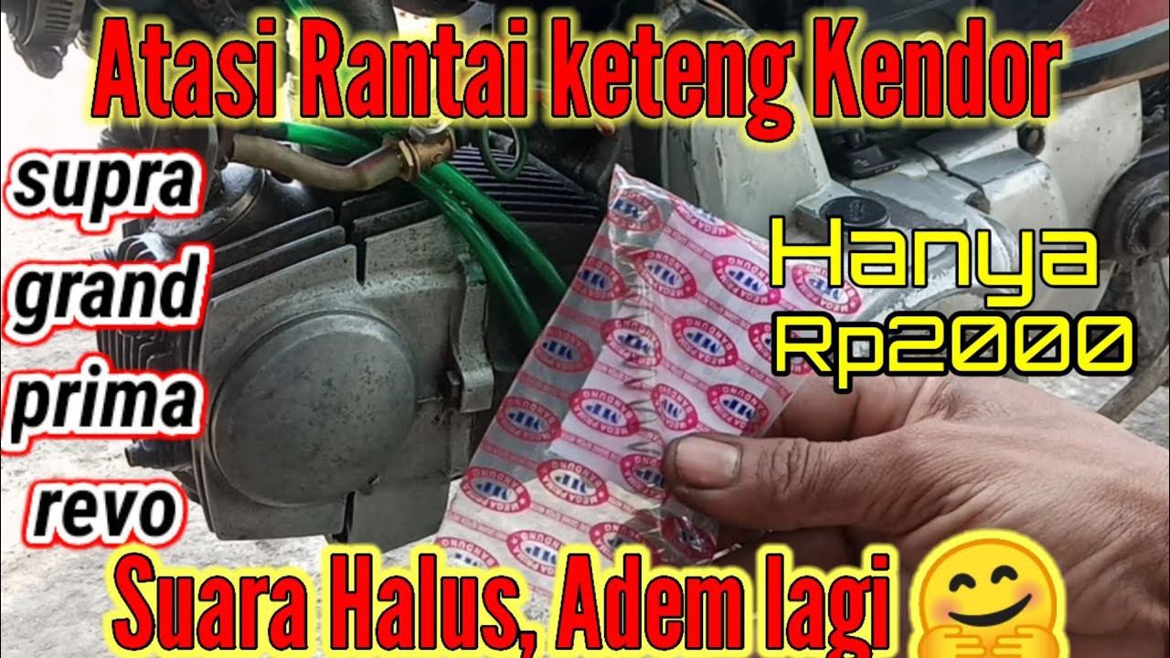 Cara mengatasi rantai keteng grand berisik - YouTube