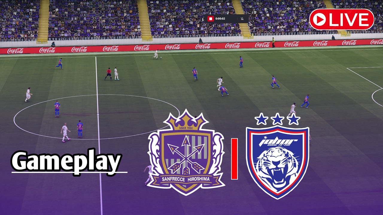 LIVE: Johor Darul Ta'zim vs Sanfrecce Hiroshima | AFC Champions League ...