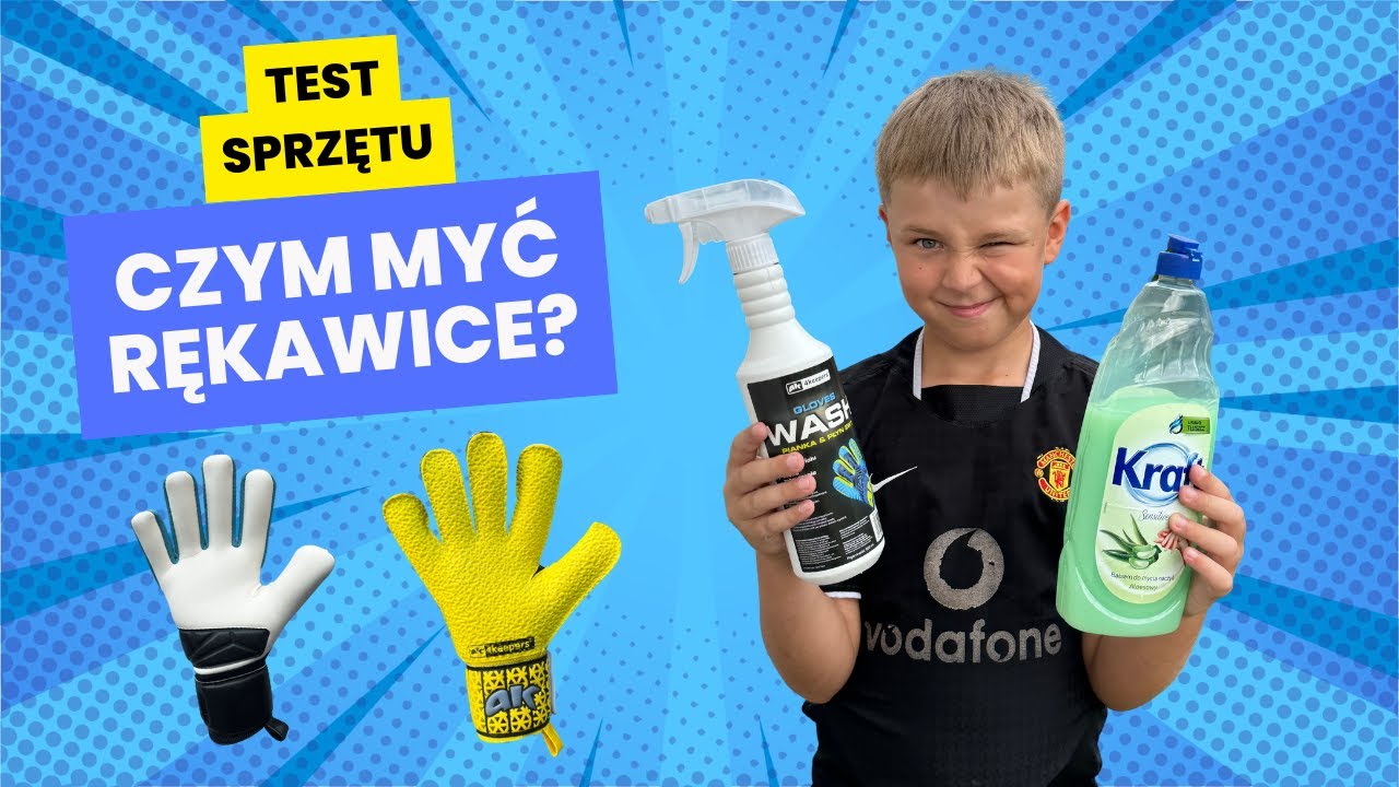 Czym i jak myć rękawice bramkarskie? Testujemy specjalistyczny płyn ...