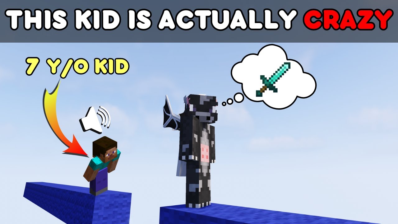 The Most CRAZIEST Kid To Exist On Minecraft | Hypixel Funny Moments ...
