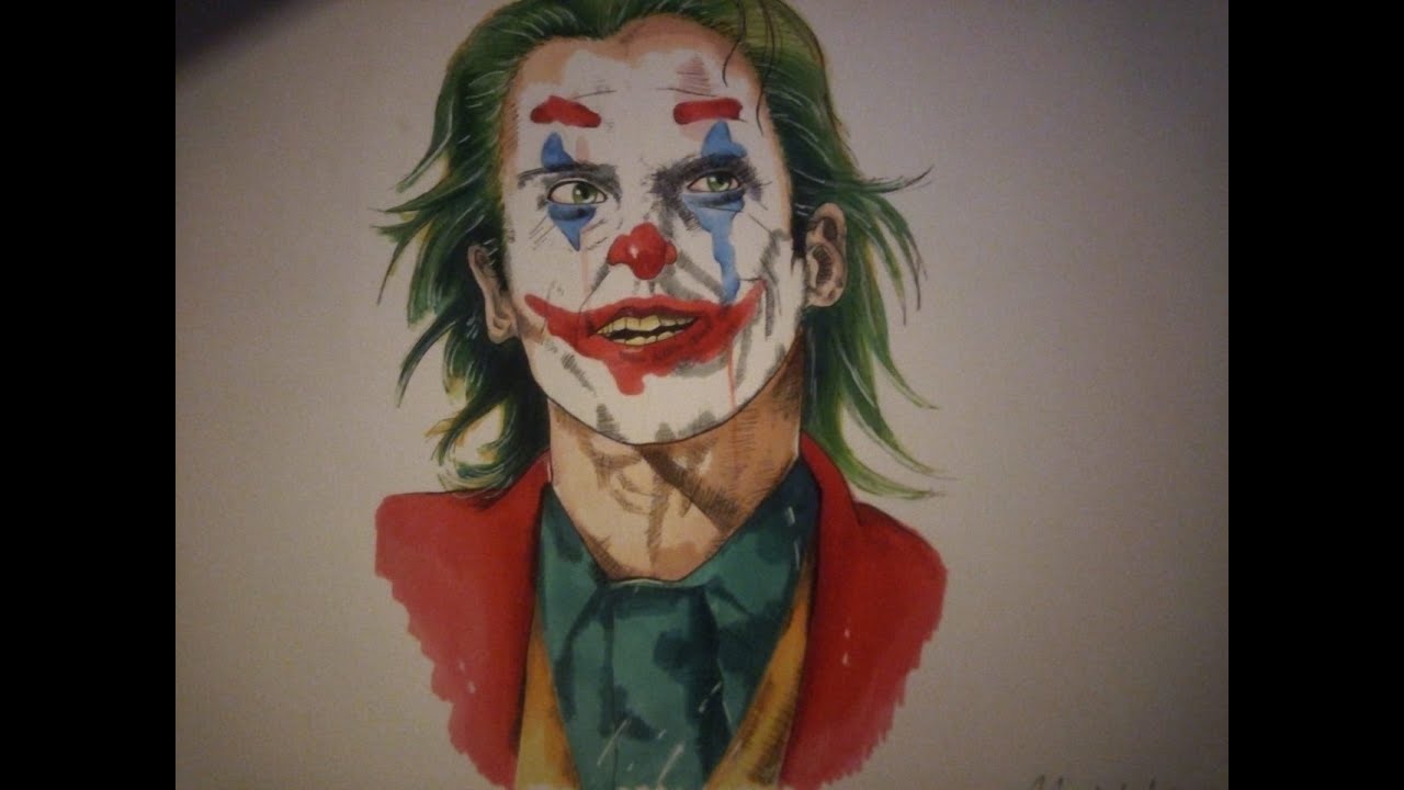 #Joker Drawing (Joaquin Phoenix)!! - YouTube
