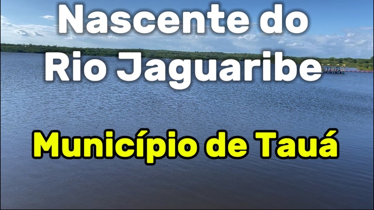 Onde nasce o Rio Jaguaribe - YouTube